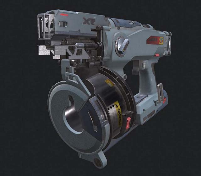 Nail Gun Concept Model - 3D模型/雕刻笔刷 - CG分享网 CG教程 CG模型 设计素材 - Powered by ...