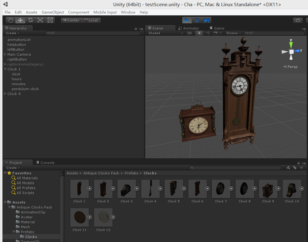 【U3D】古老时钟 - 3D模型/雕刻笔刷 - CG分享网 CG教程 CG模型 设计素材 - Powered by Discuz!